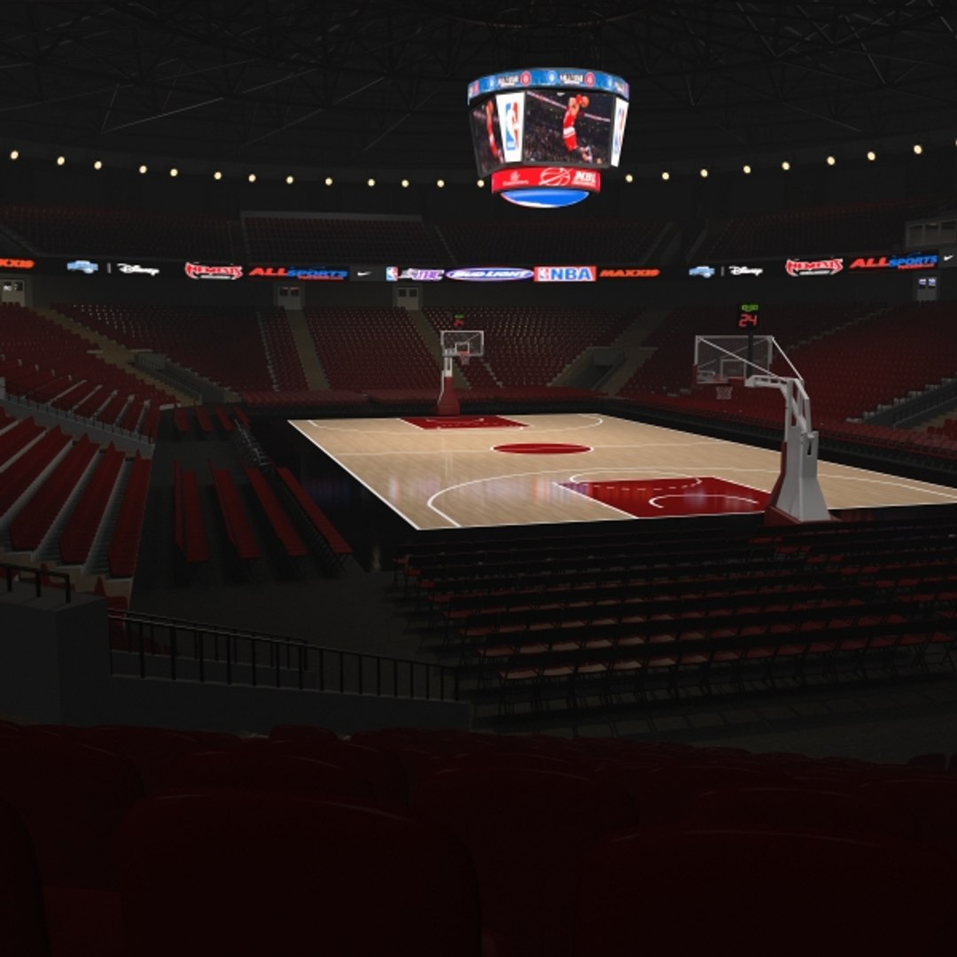 Basketball Arena Model - TurboSquid 1181994
