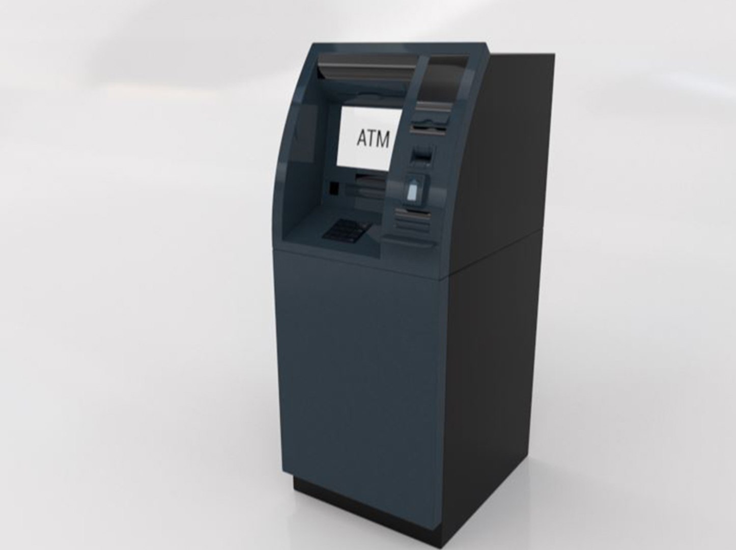 3D Model Atm Terminal - TurboSquid 1331668