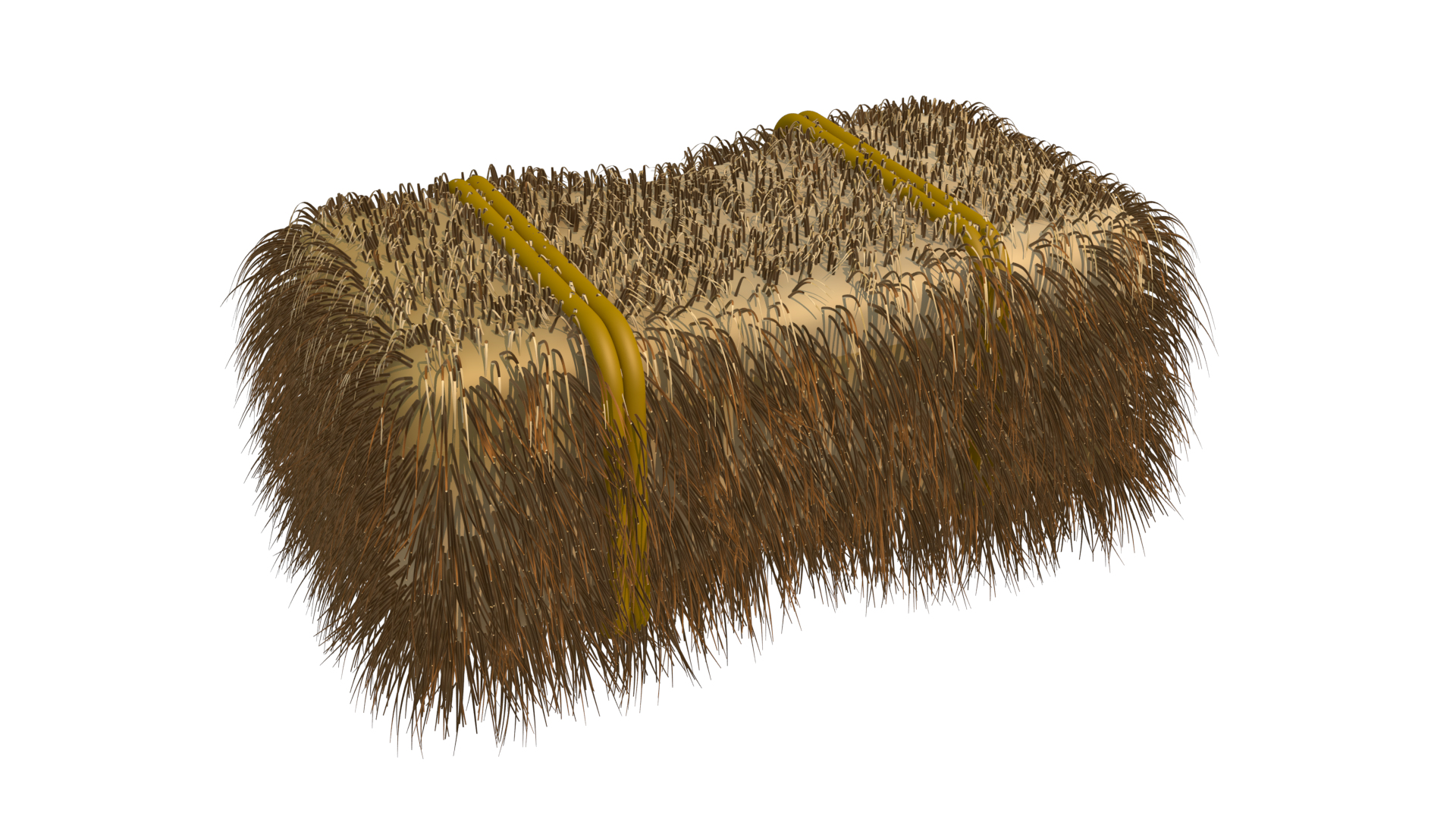 Strawbale model - TurboSquid 1365654