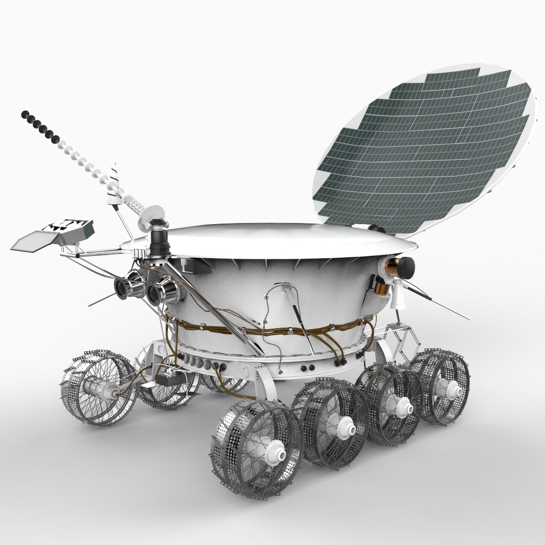lunokhod 1 3d model
