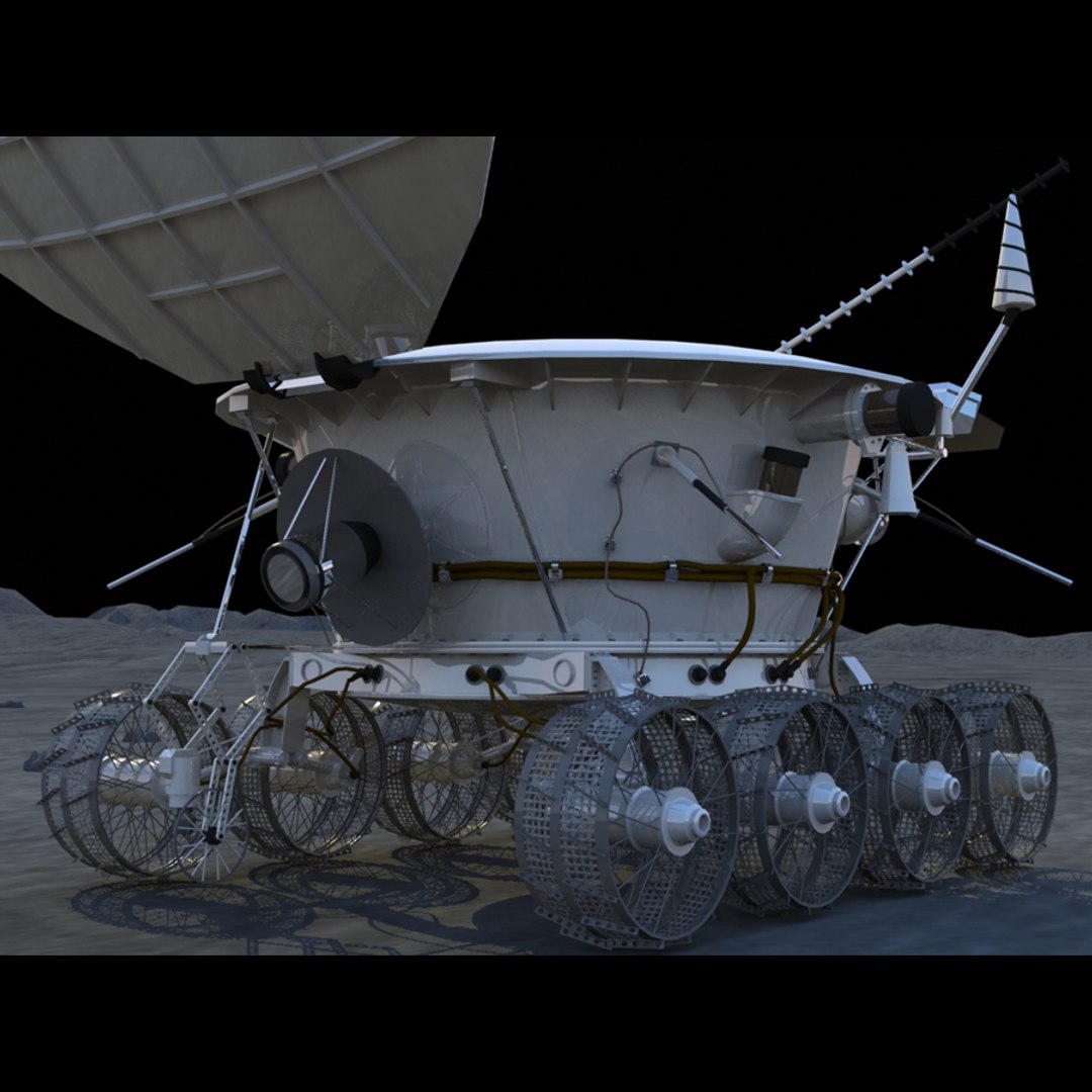 Lunokhod 1 3d Model