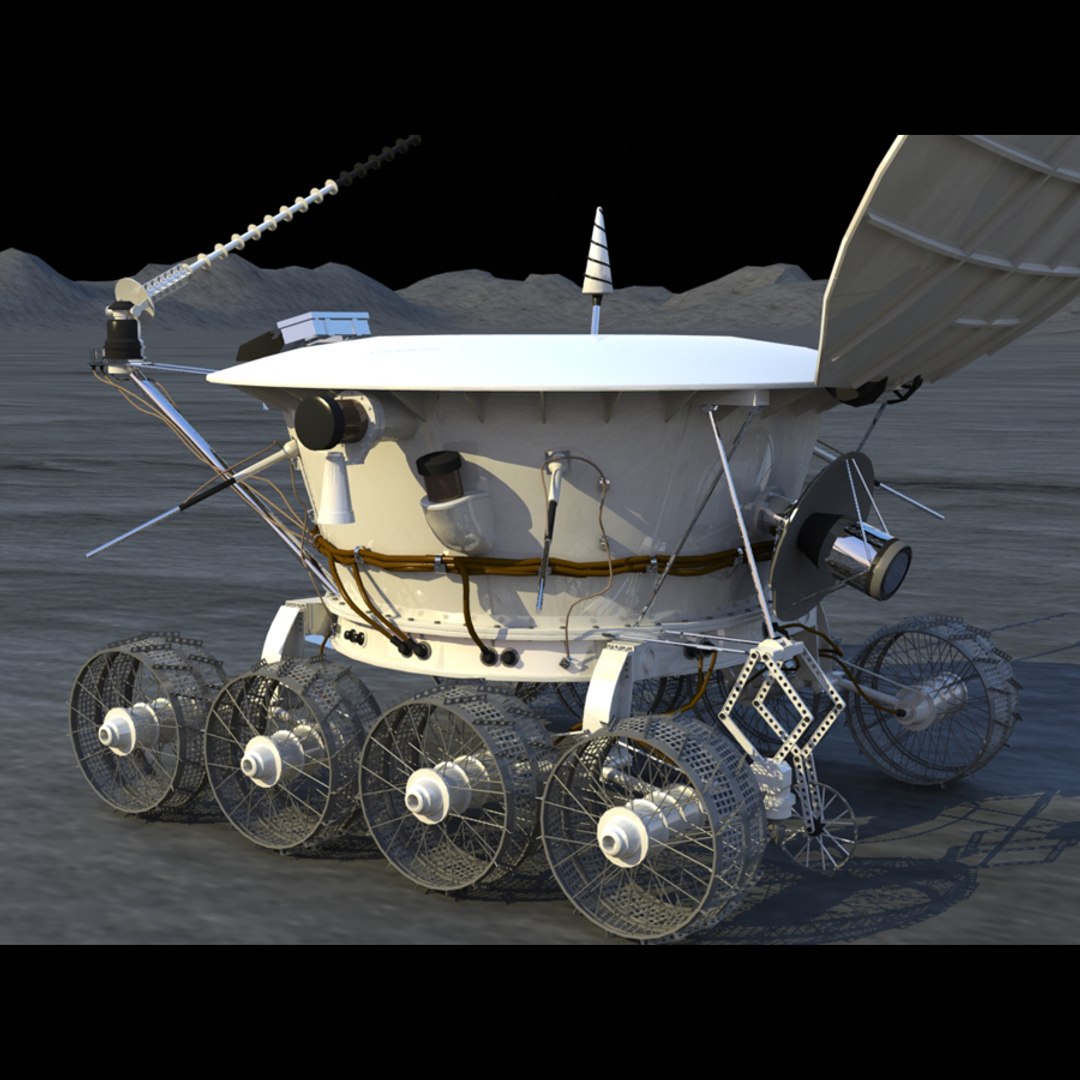 Lunokhod 1 3d Model