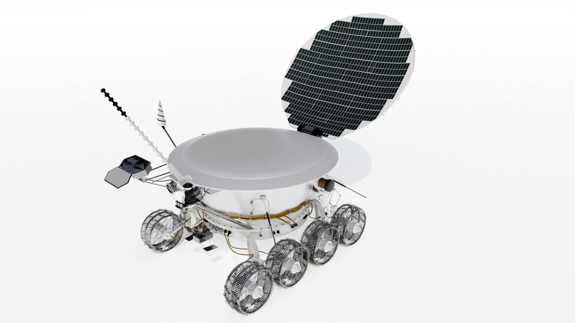 Lunokhod 1 3d Model