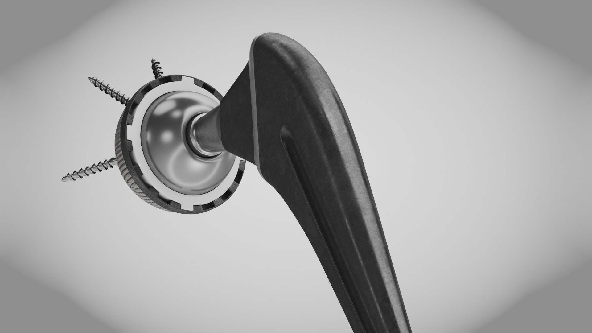 3D Hip Implant Model - TurboSquid 2133106