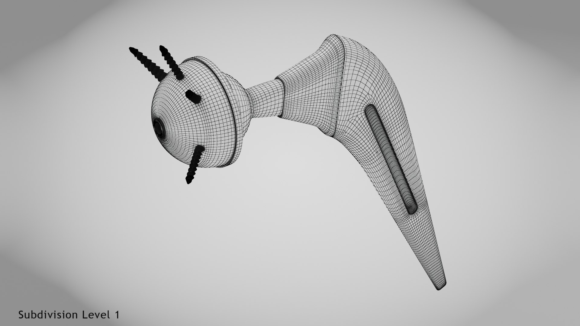 3D Hip Implant model - TurboSquid 2133106