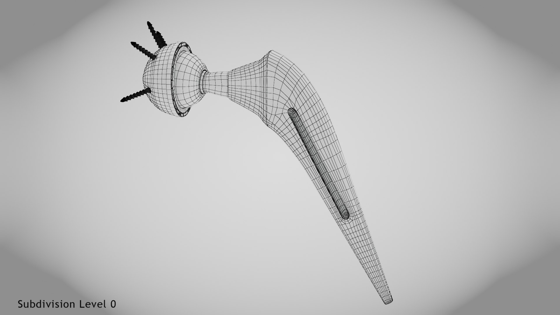 3D Hip Implant model - TurboSquid 2133106