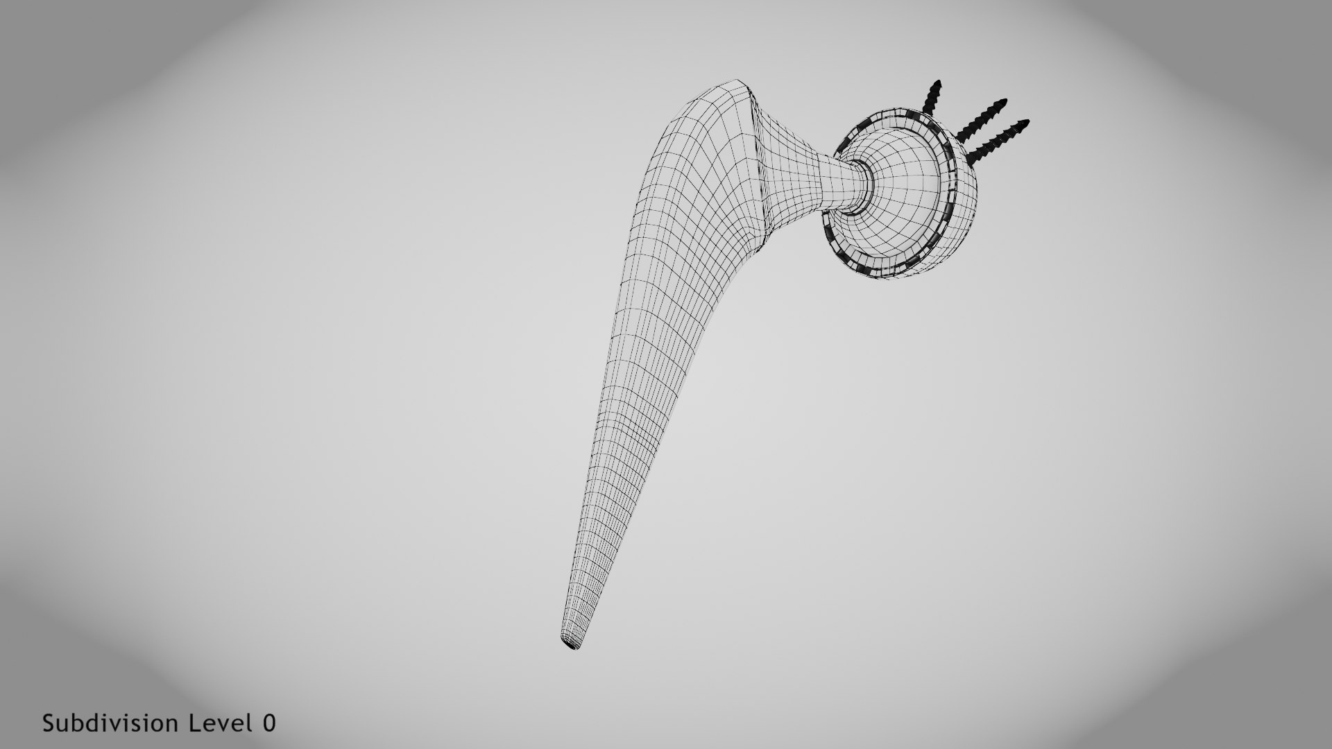3D Hip Implant model - TurboSquid 2133106