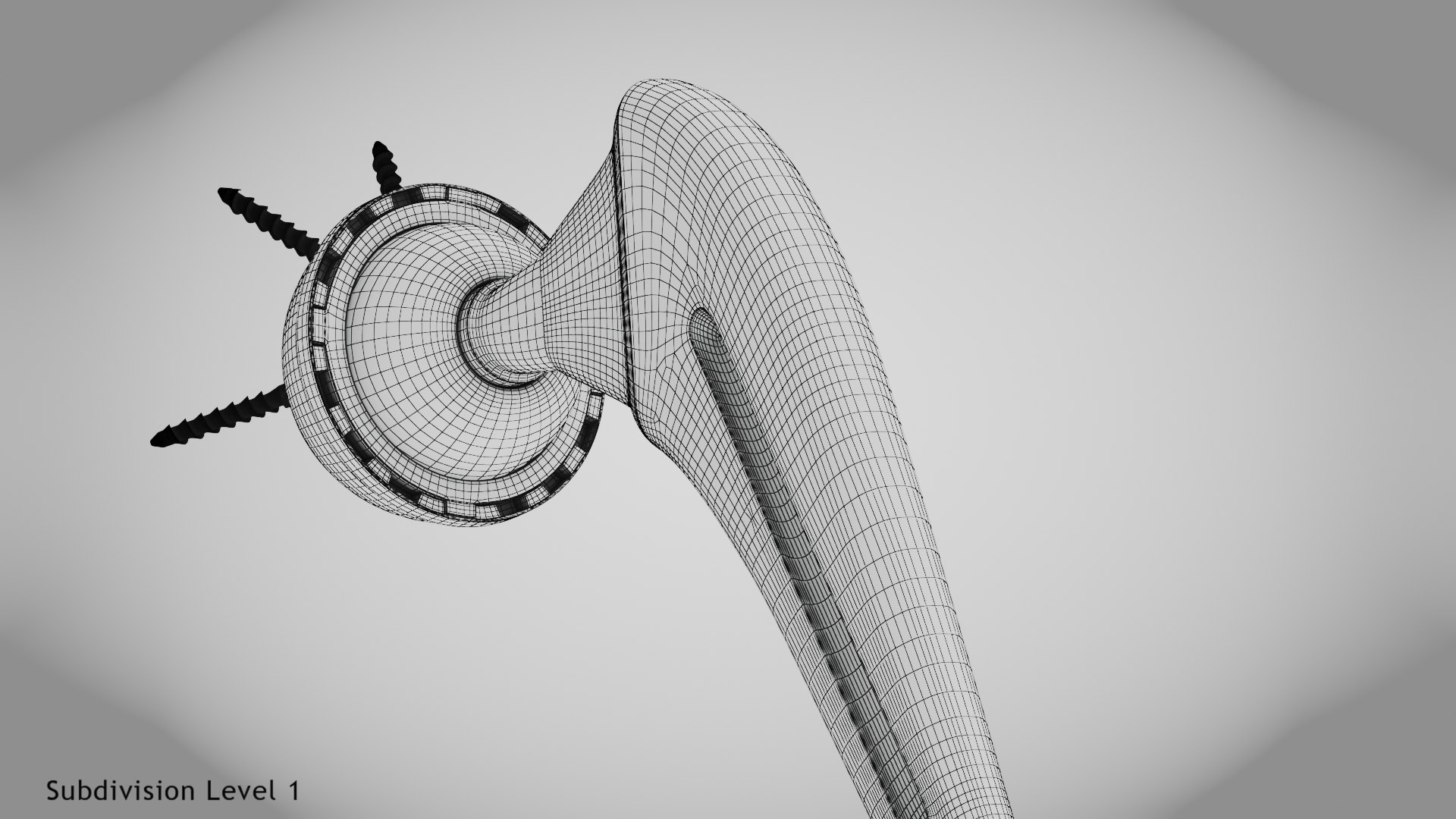 3D Hip Implant model - TurboSquid 2133106