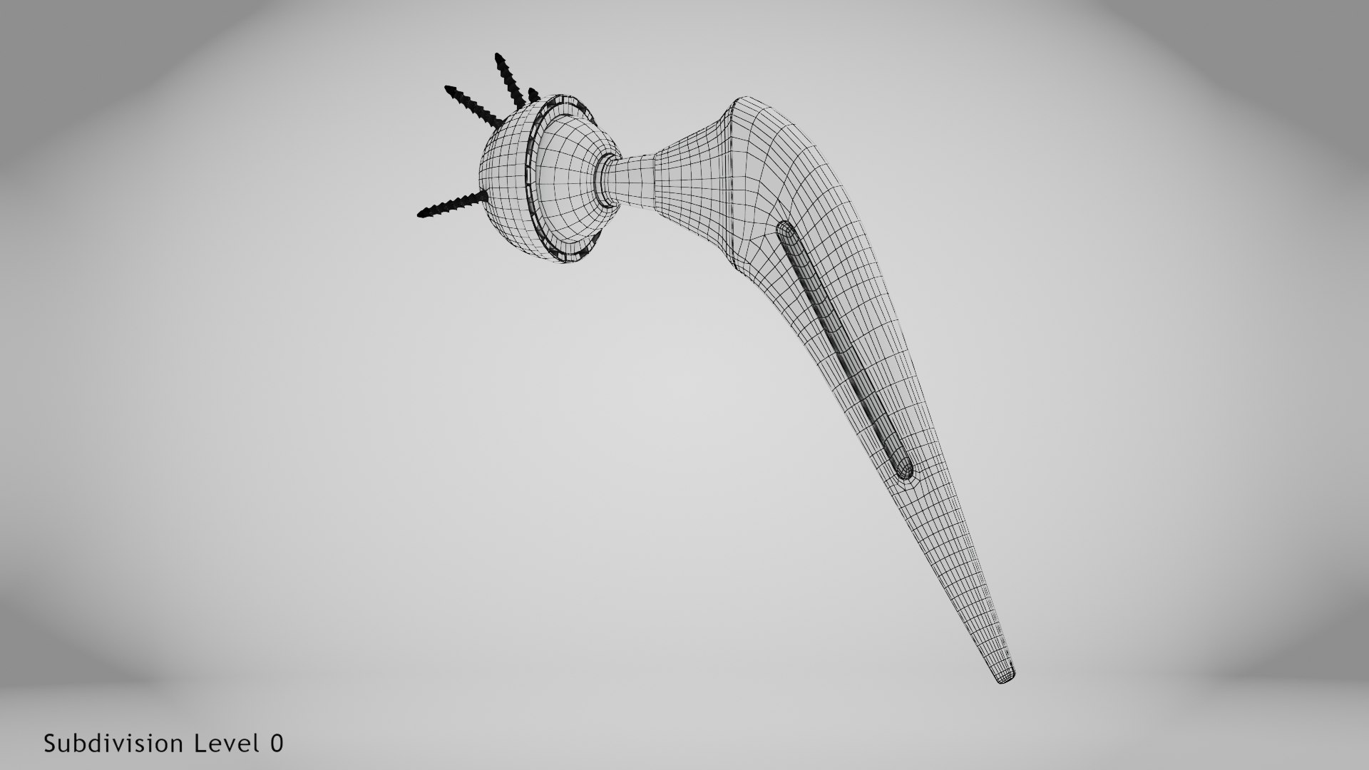 3D Hip Implant model - TurboSquid 2133106