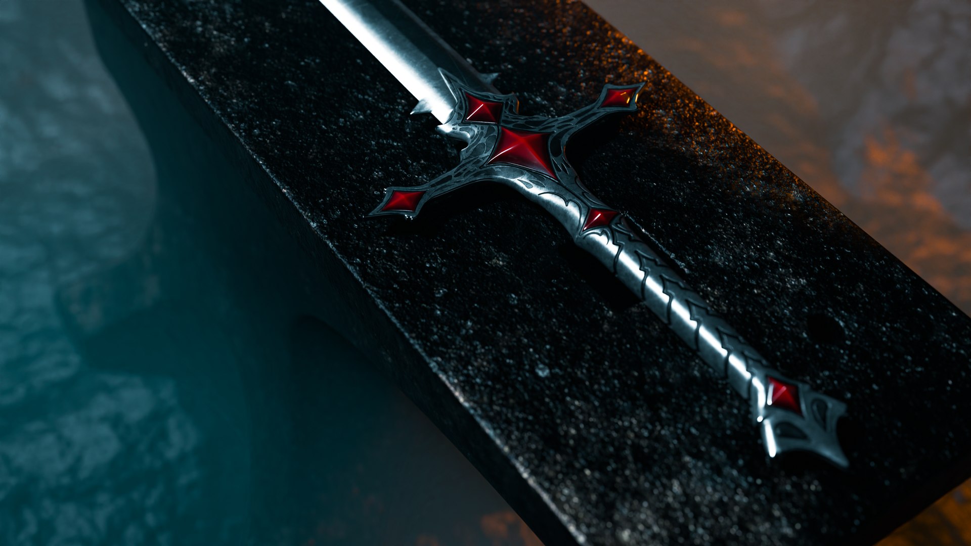 3D Essessas Unholy Sword - TurboSquid 2254387