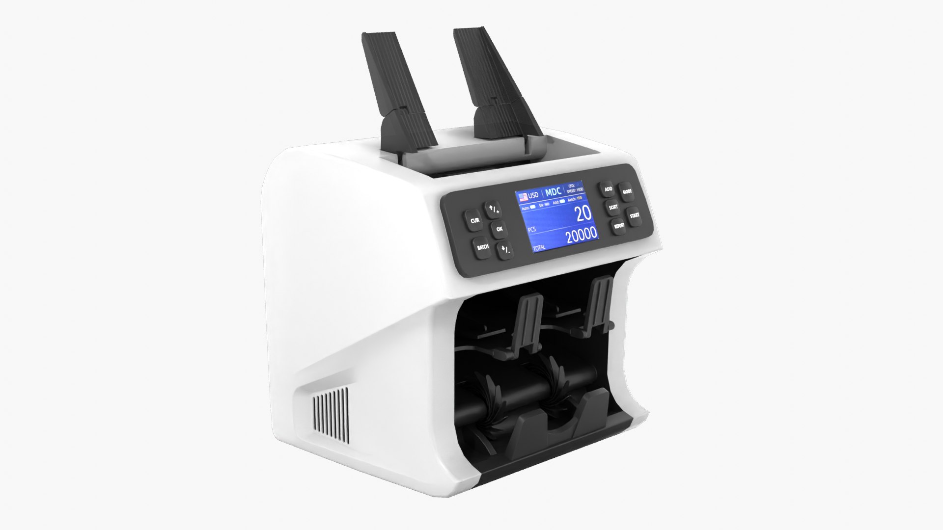 Banknote Counter 3D - TurboSquid 1919199