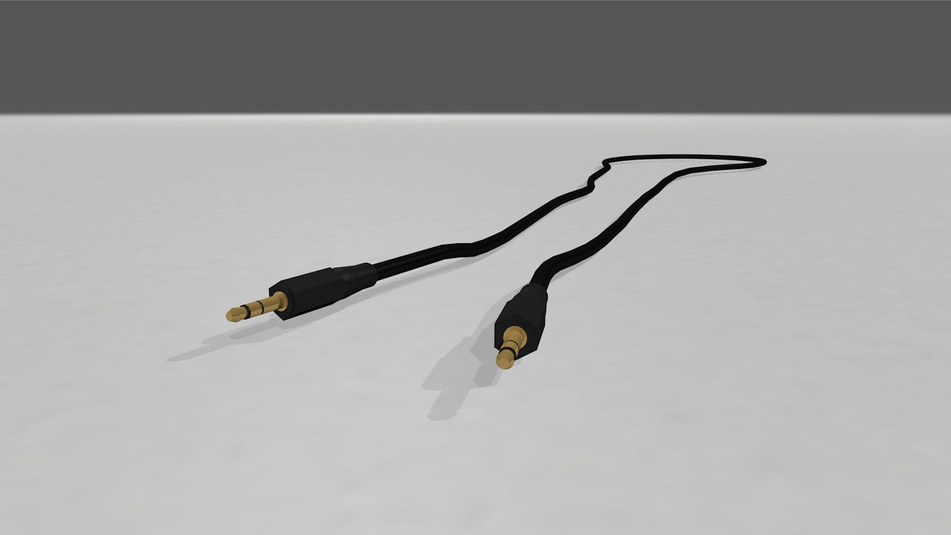 Cable Dynamic Spline 3d Model