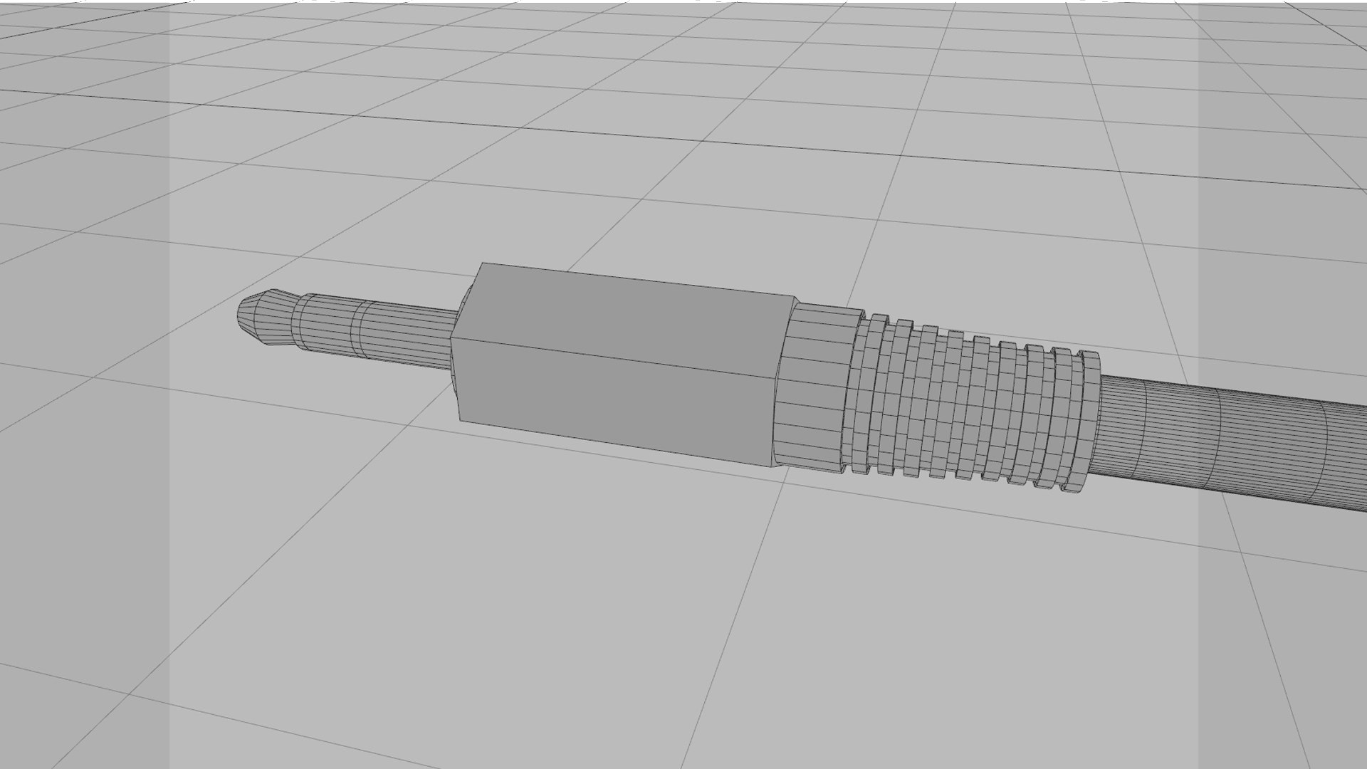 Cable Dynamic Spline 3d Model