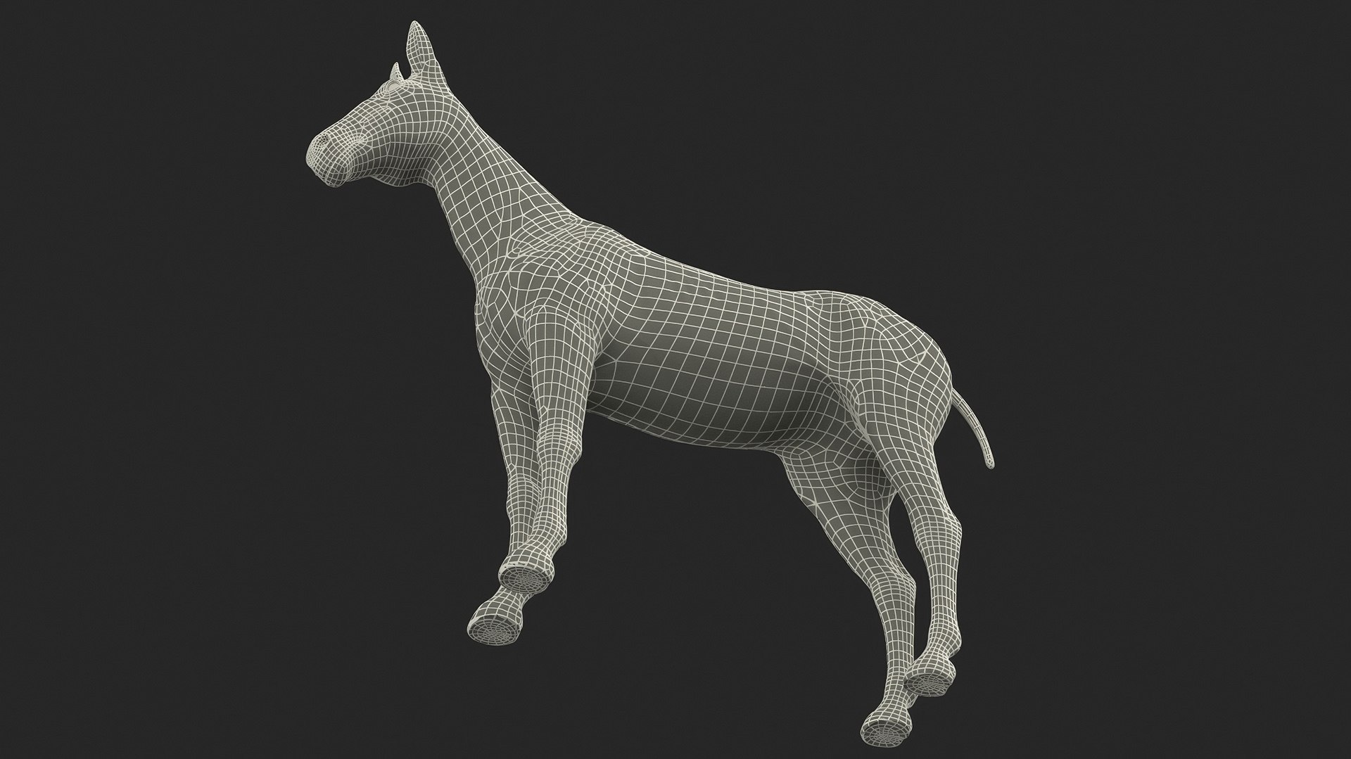Mule Rigged 3D Model - TurboSquid 2280753