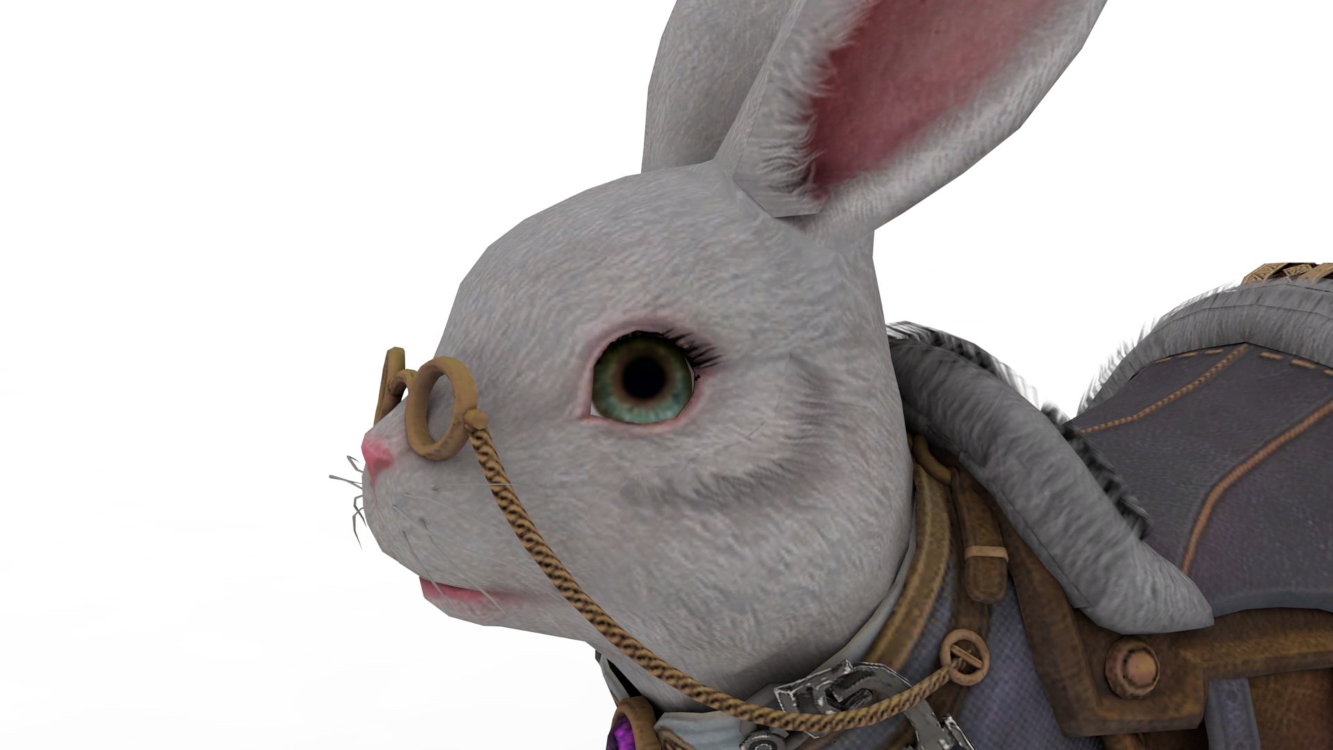 3D Model White Rabbit - TurboSquid 2289250