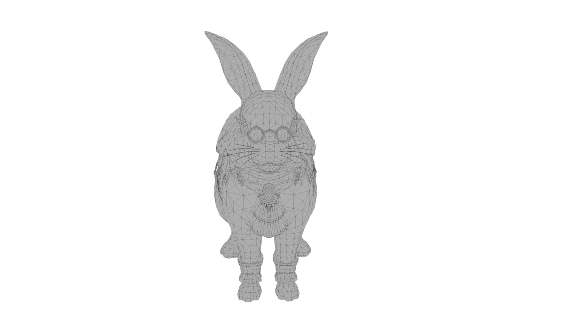 3D Model White Rabbit - TurboSquid 2289250