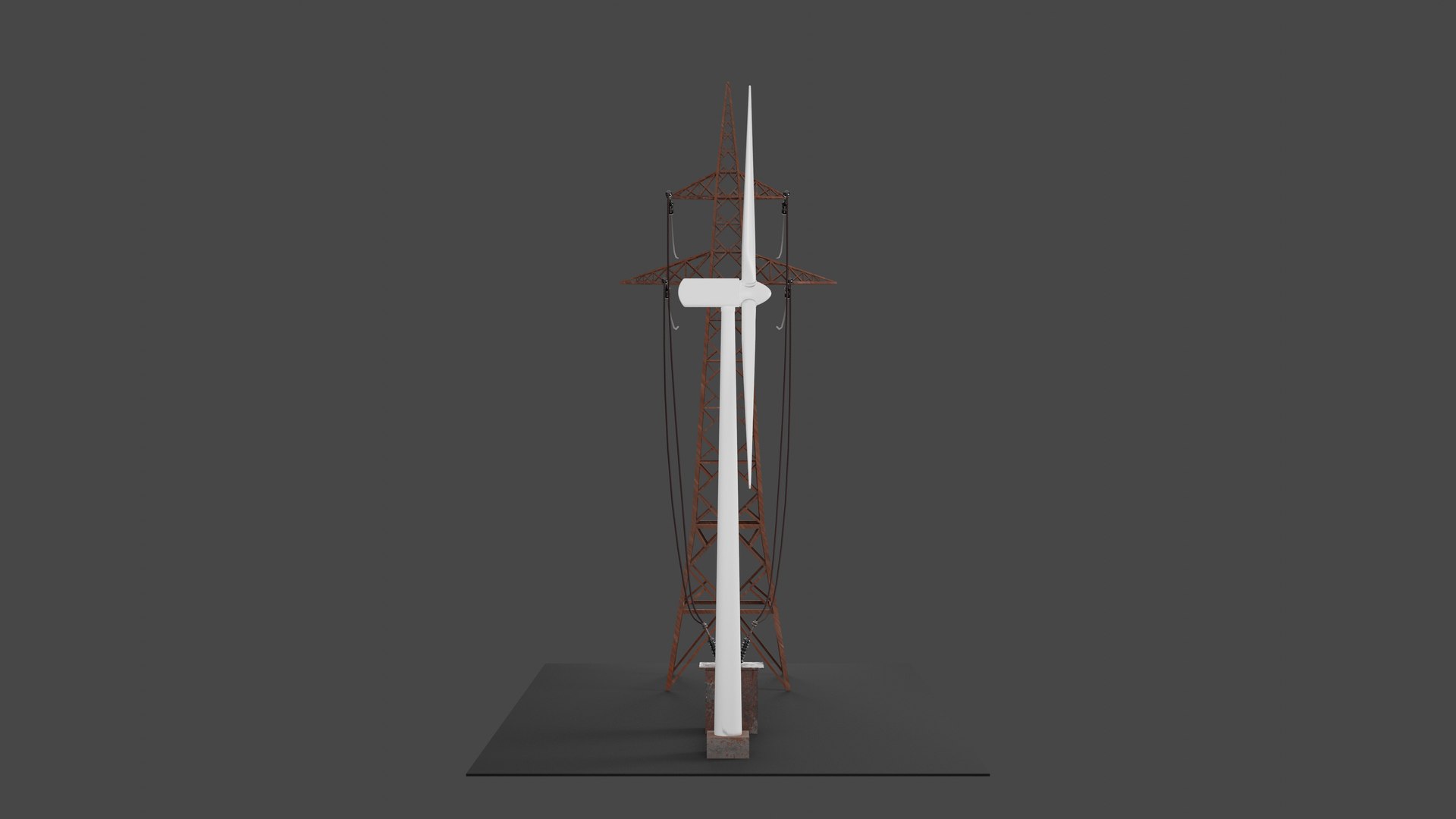 Wind Turbine Energy Animated 3D Model 3D Model - TurboSquid 2246625