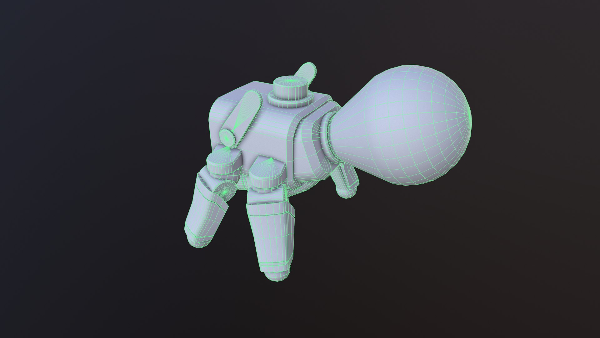 3D Model Cute Bot - TurboSquid 1592197
