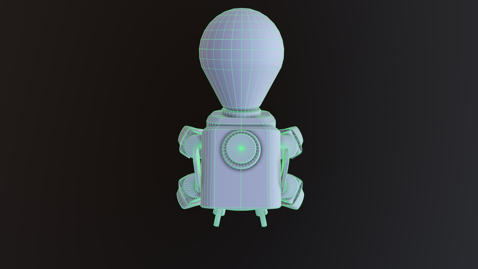 3D Model Cute Bot - TurboSquid 1592197