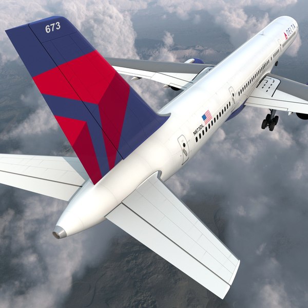 3d boeing 757-200 delta air lines