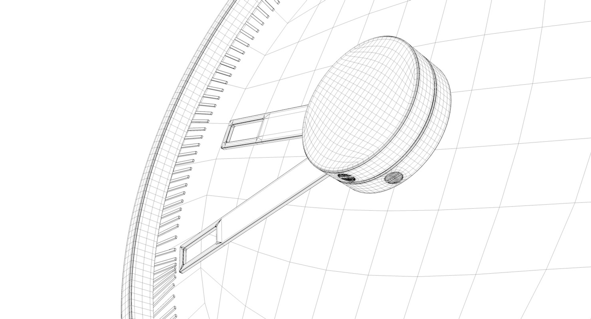 Clock Magnet 3D Model - TurboSquid 1349092