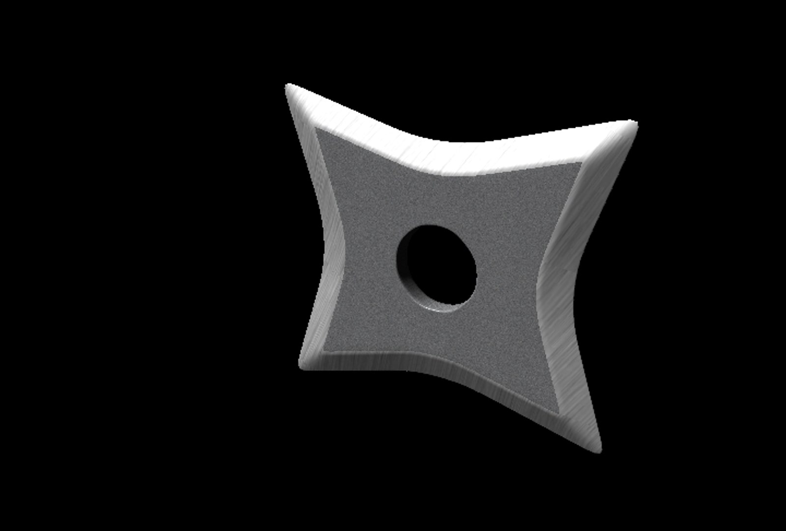 3d Ninja Star Model