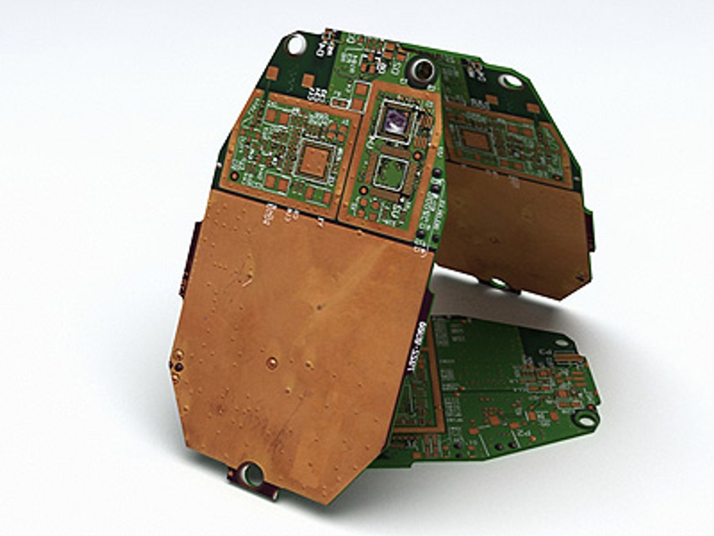 Generic Circuit Board 3d Model