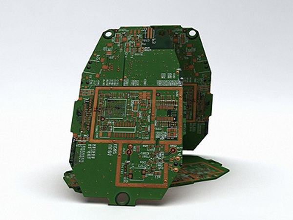 generic circuit board 3d model