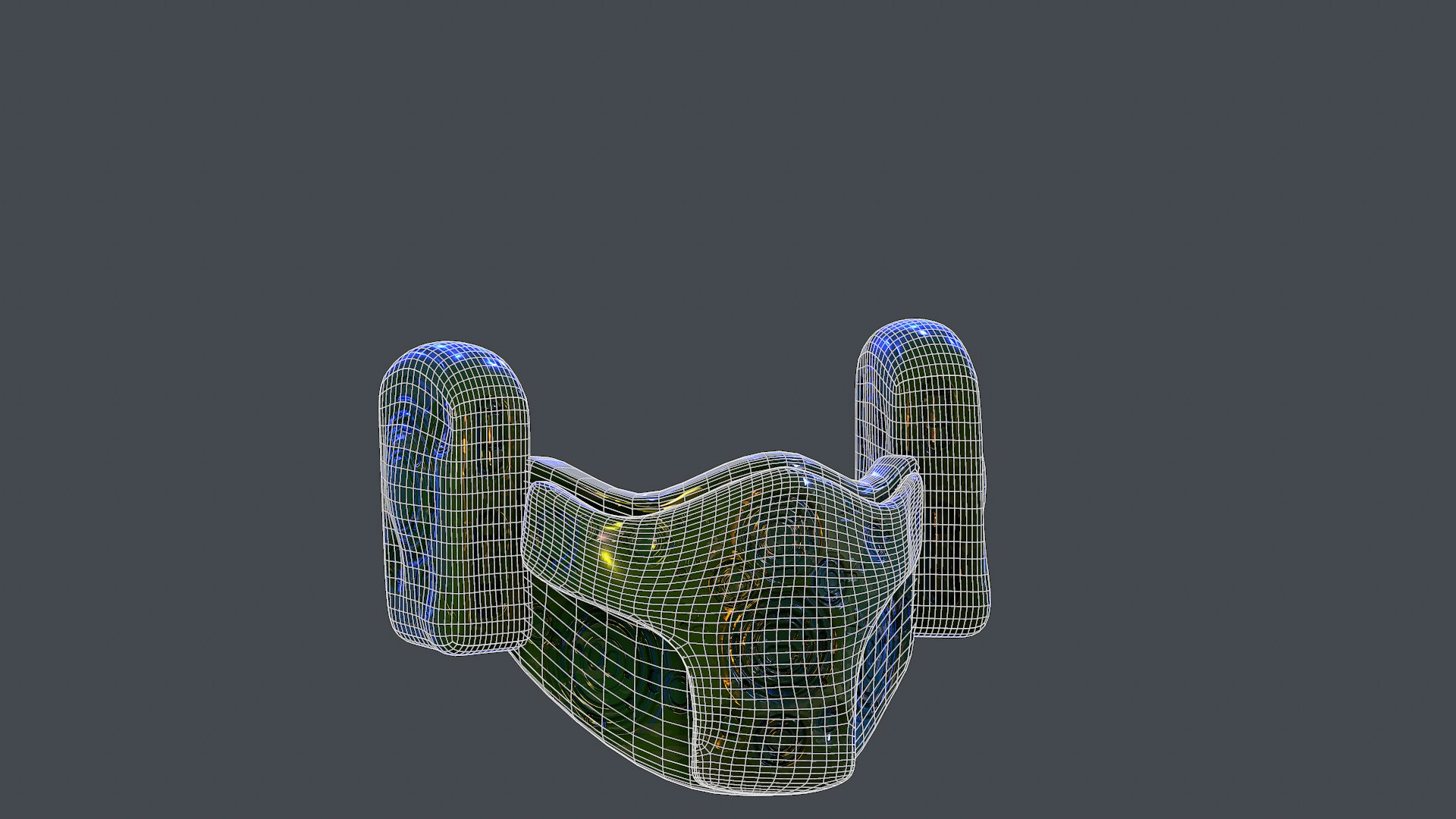 3D Gas mask respirator scifi futuristic model model - TurboSquid 1943995