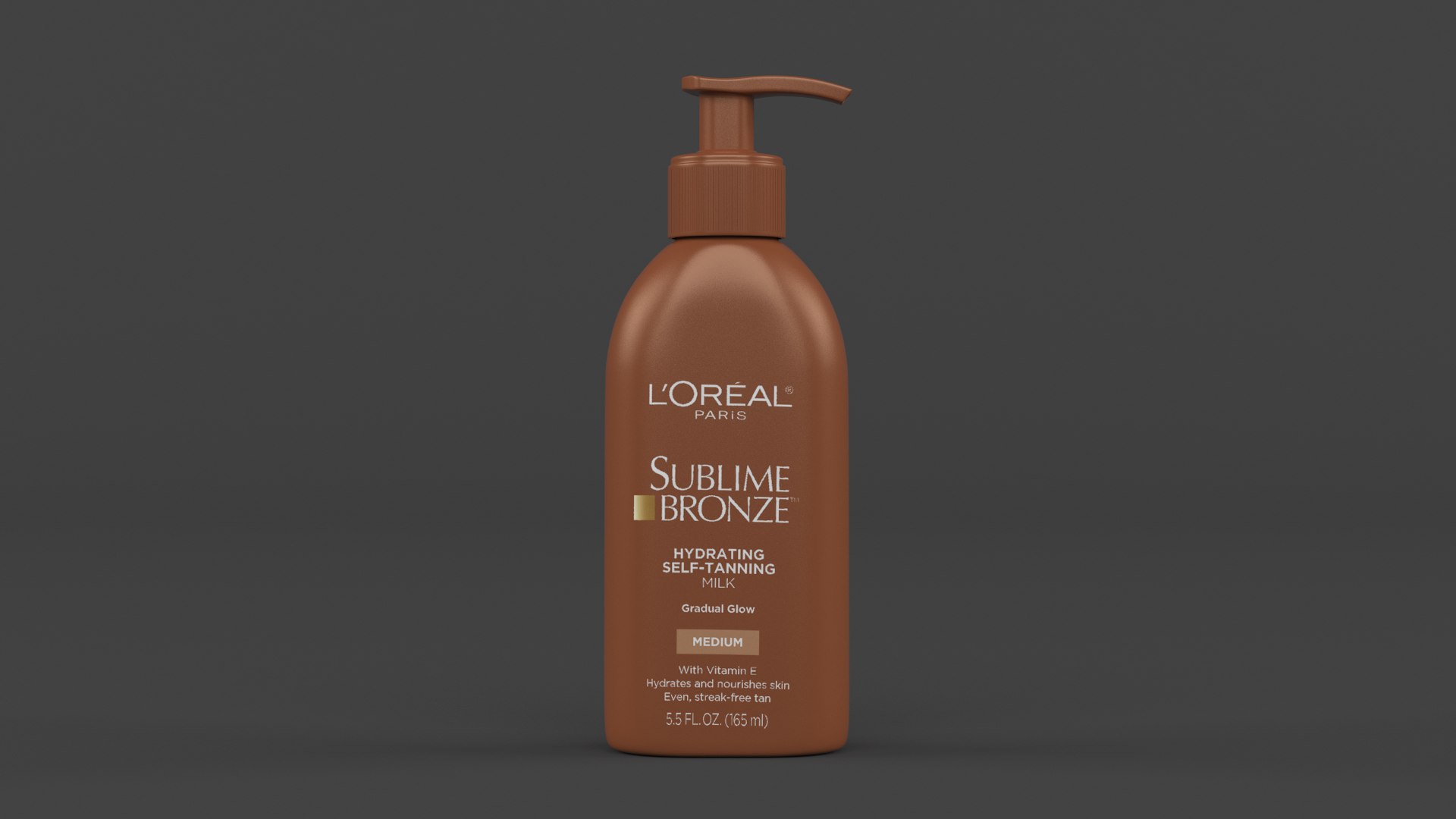 3D Loreal Paris Sublime Bronze Lotion - TurboSquid 2142794