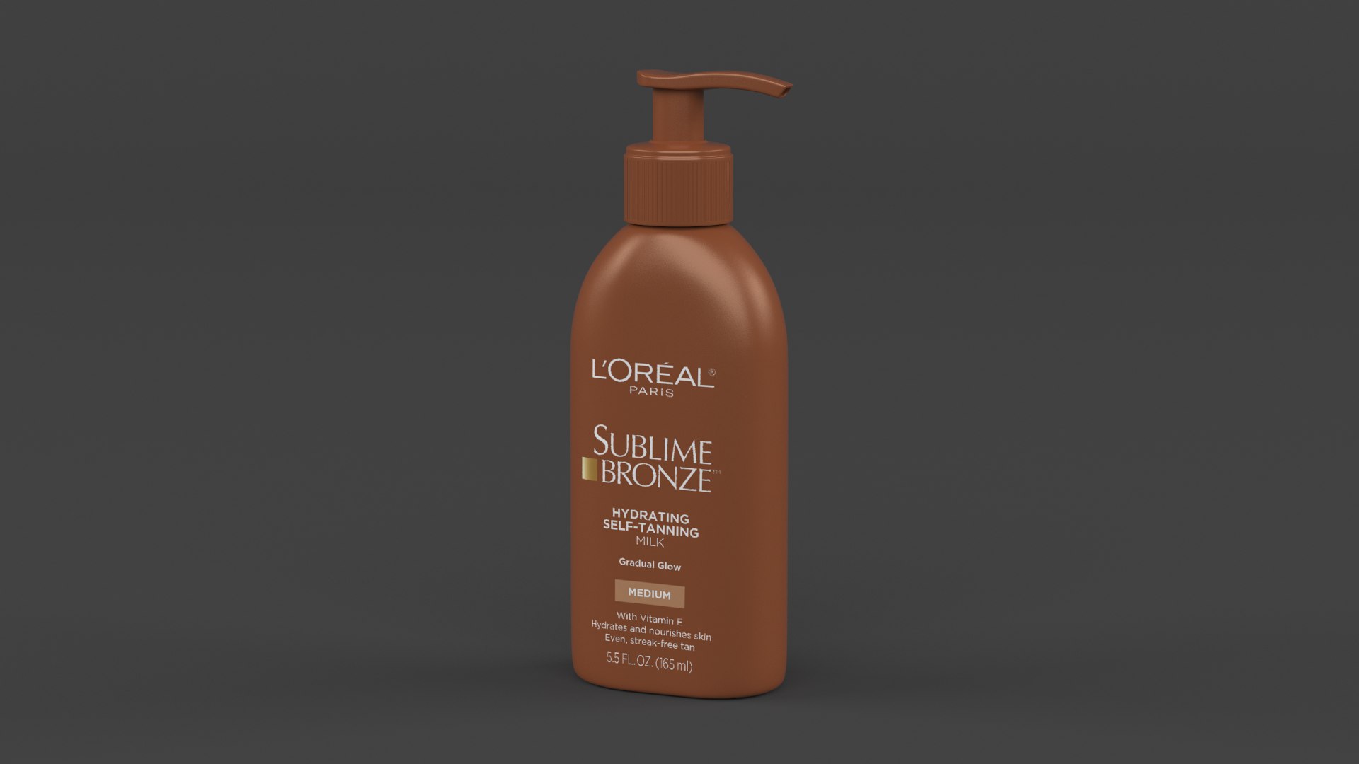 3D Loreal Paris Sublime Bronze Lotion - TurboSquid 2142794