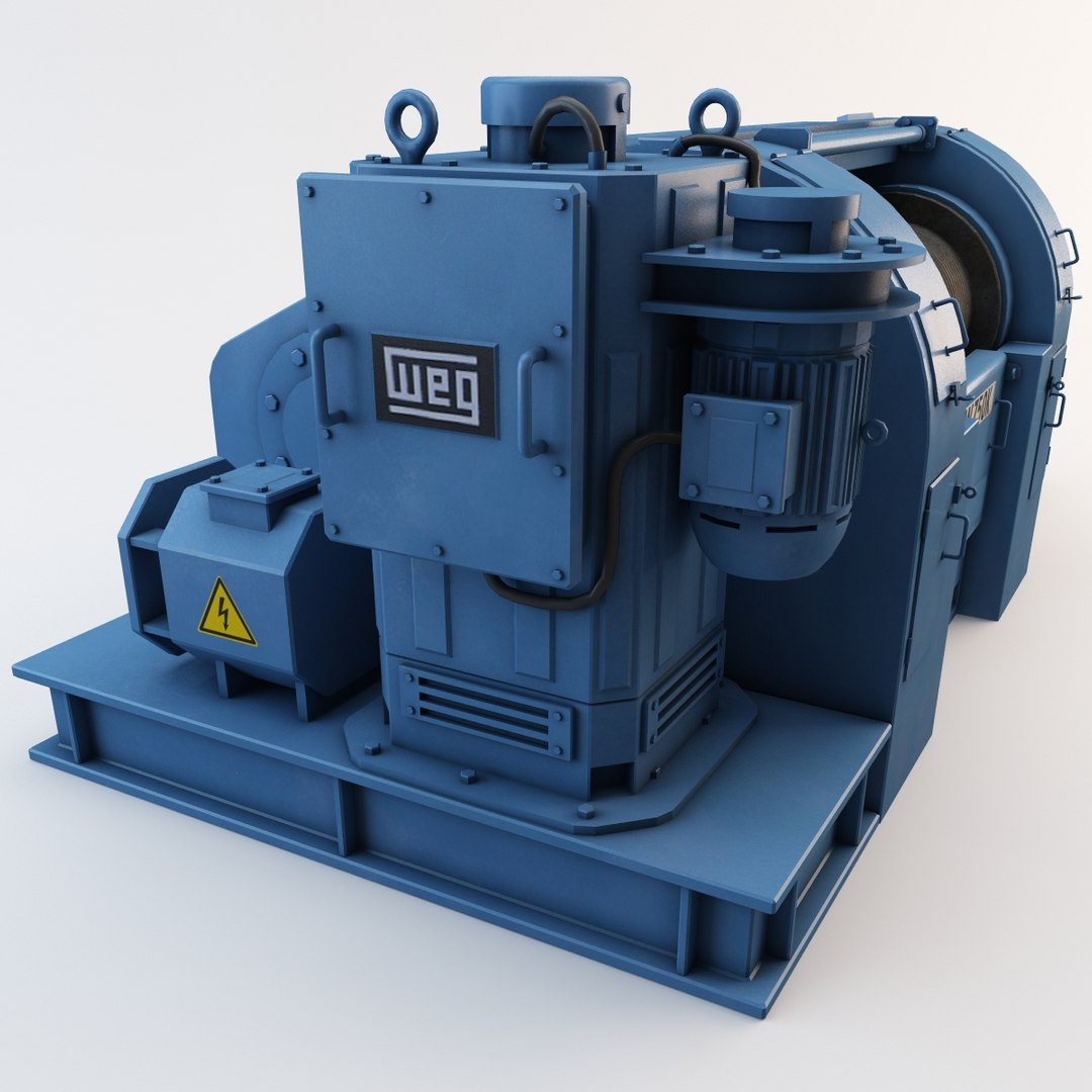 rig draw-works 3d model