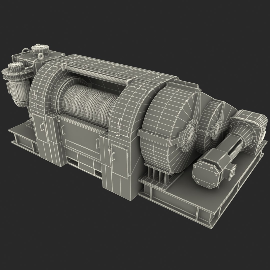 rig draw-works 3d model