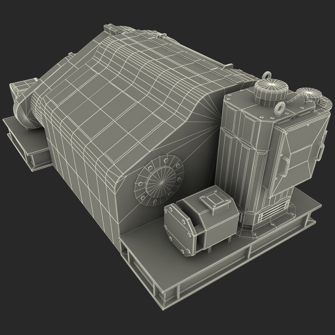 rig draw-works 3d model