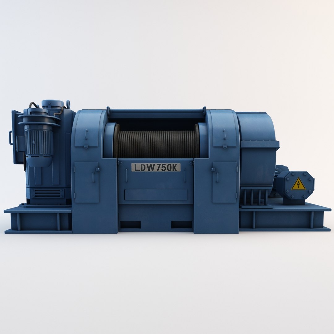 Rig Draw-works 3d Model