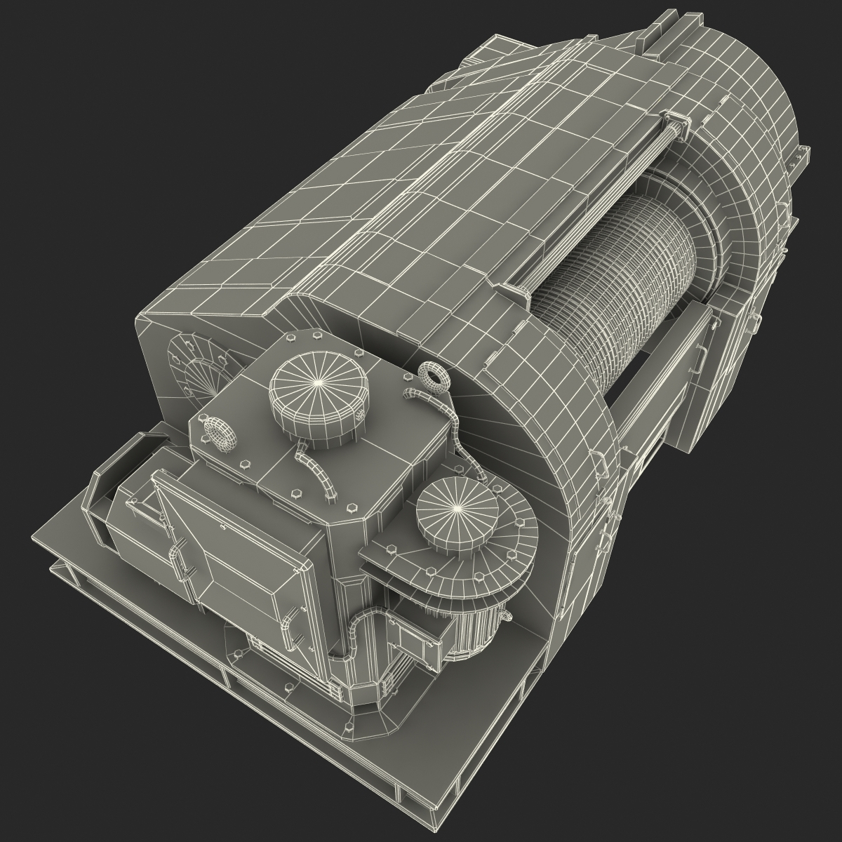 rig draw-works 3d model