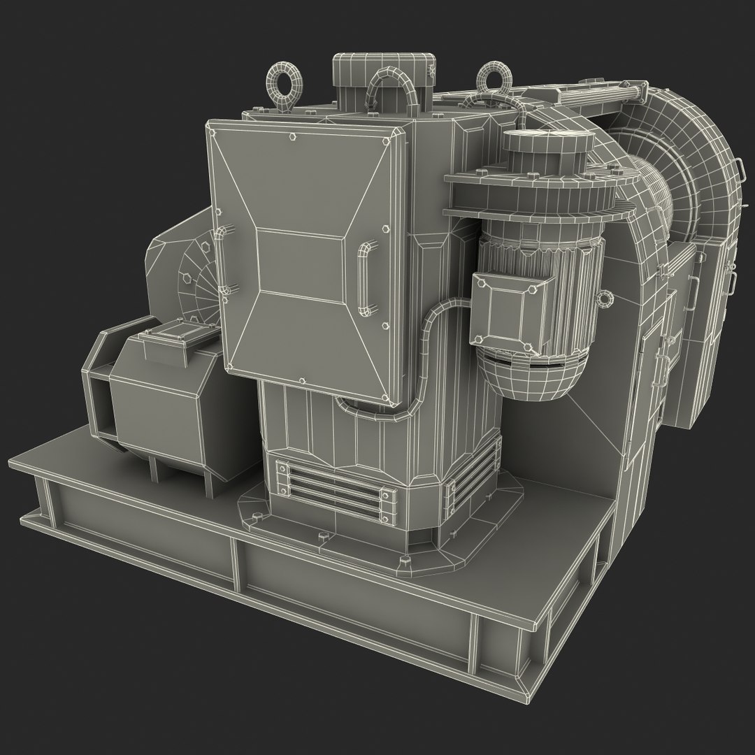 rig draw-works 3d model