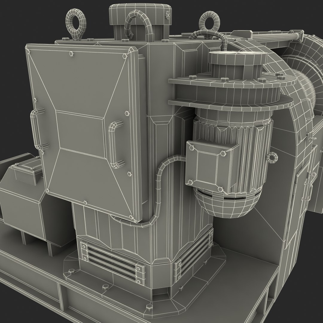 rig draw-works 3d model