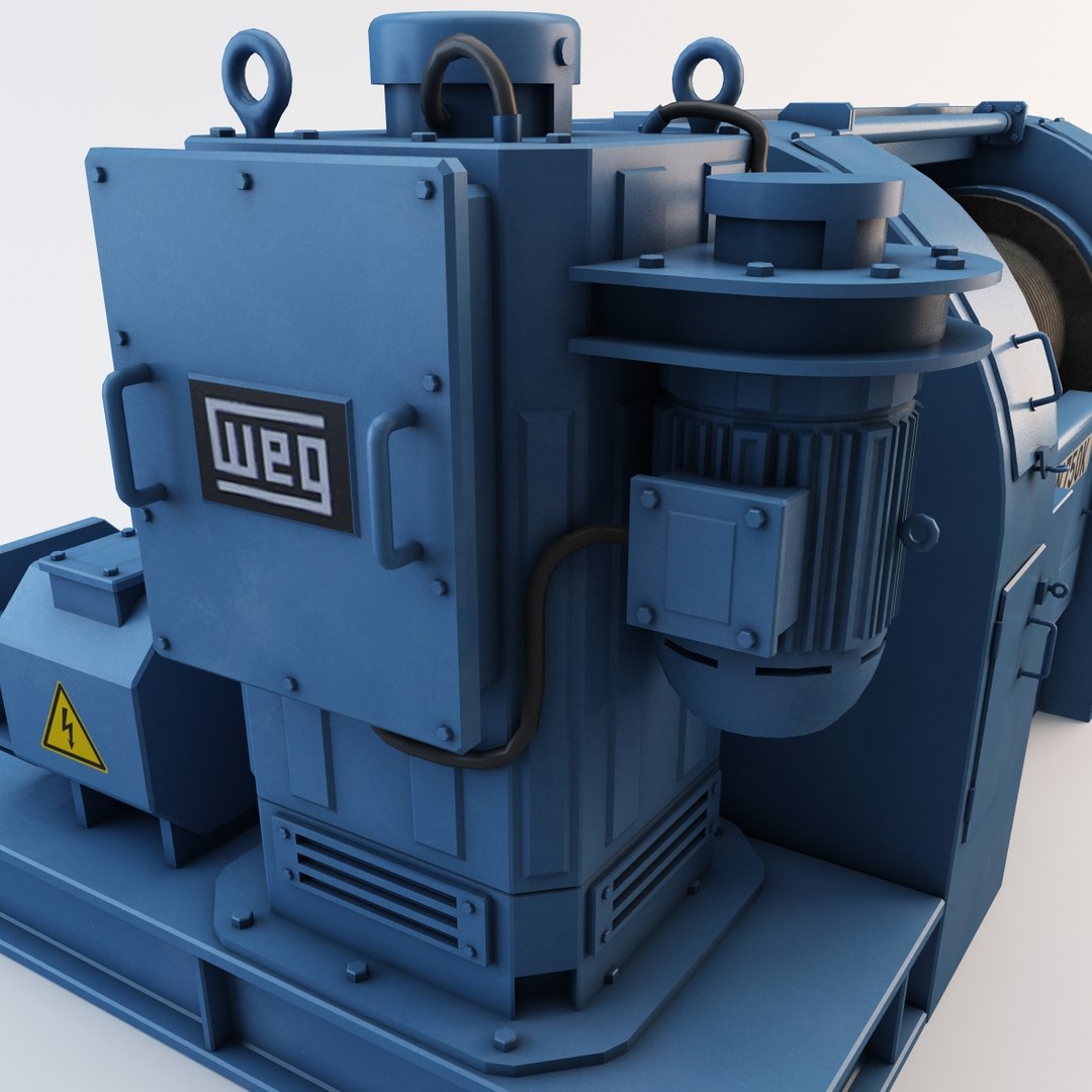 Rig Draw-works 3d Model