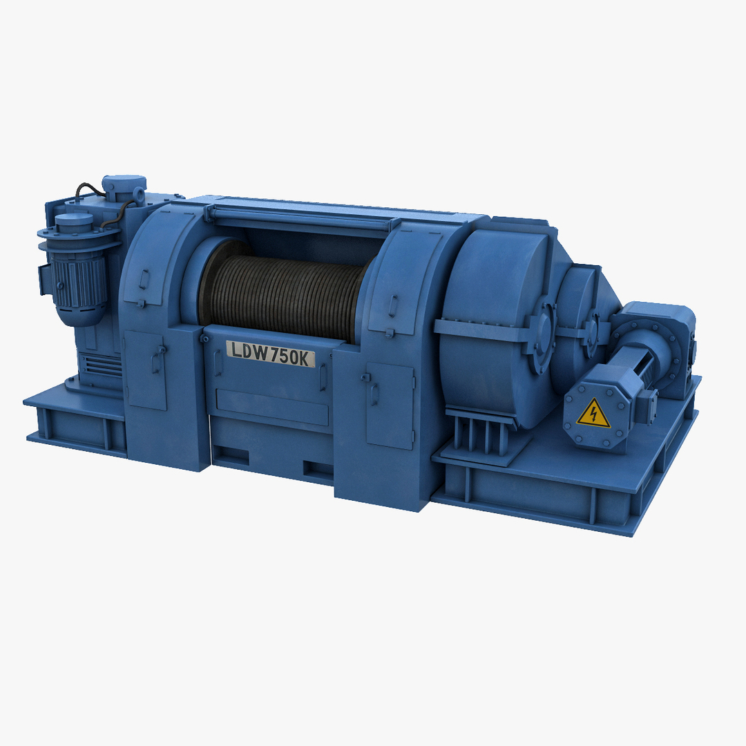 Rig Draw-works 3d Model