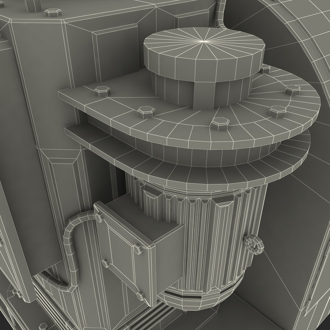 rig draw-works 3d model