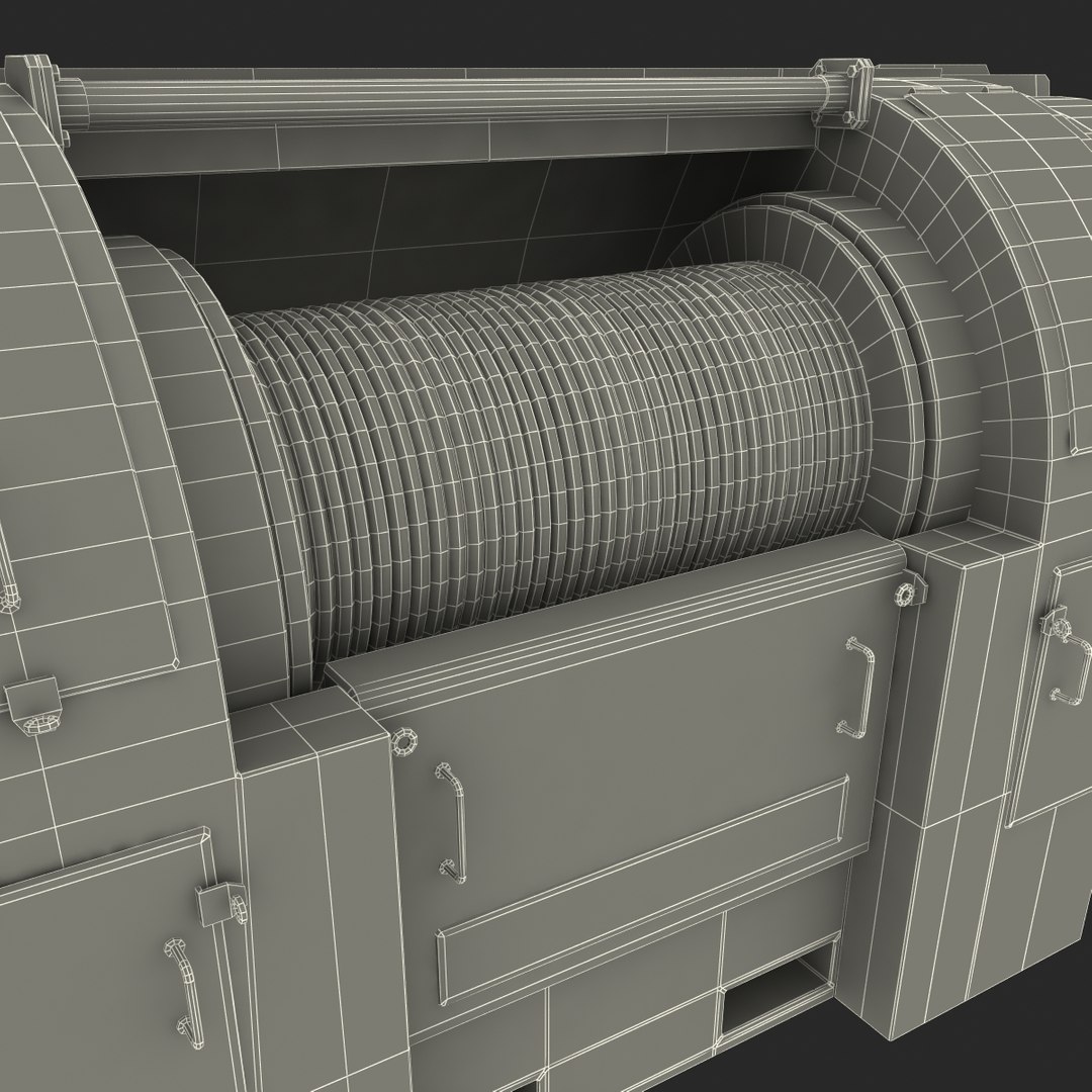 rig draw-works 3d model