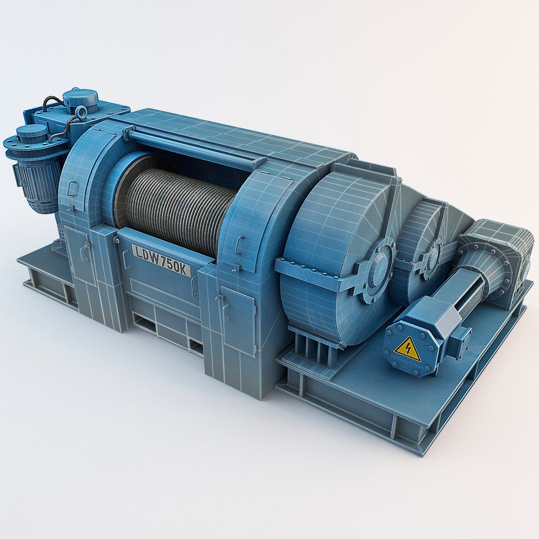 Rig Draw-works 3d Model