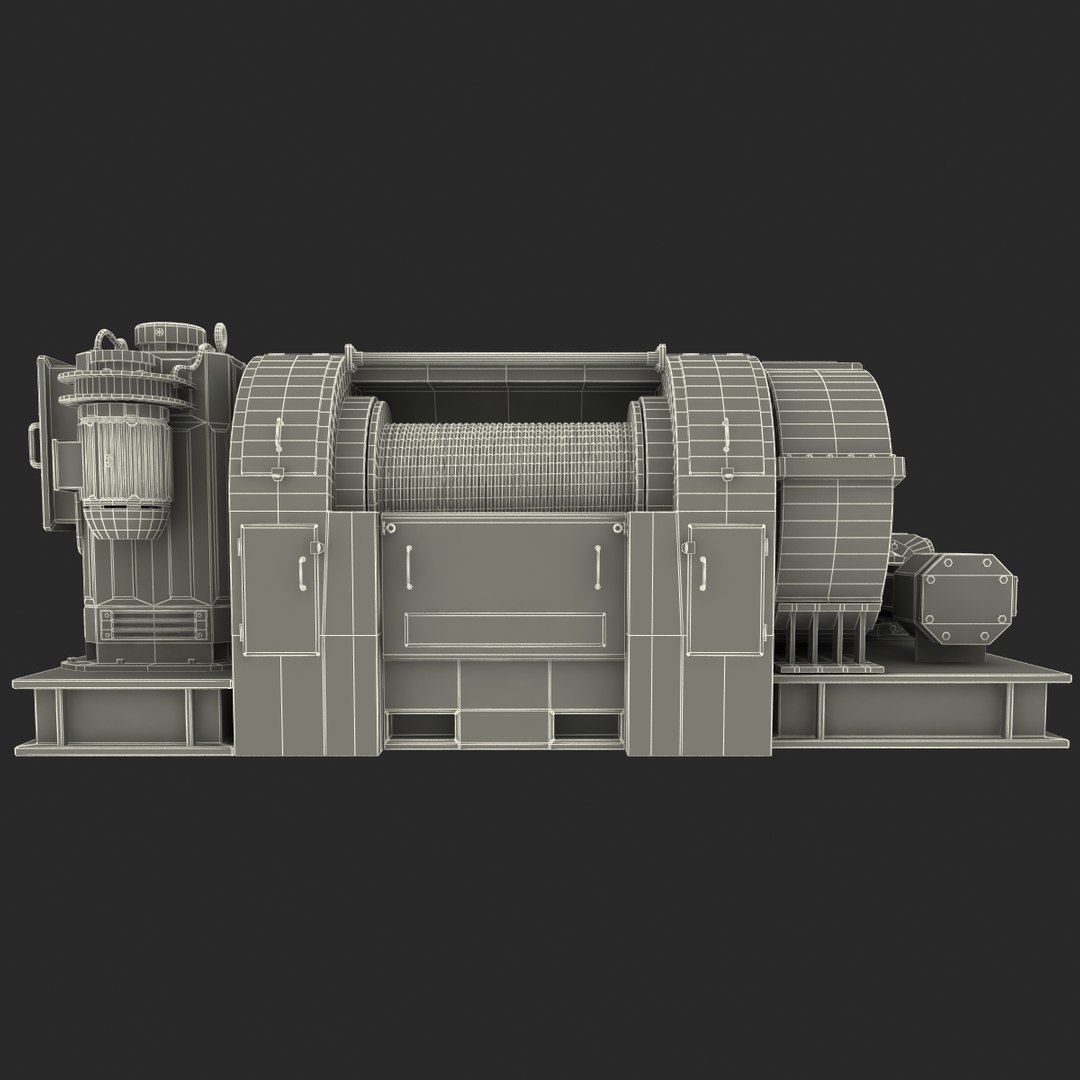 rig draw-works 3d model