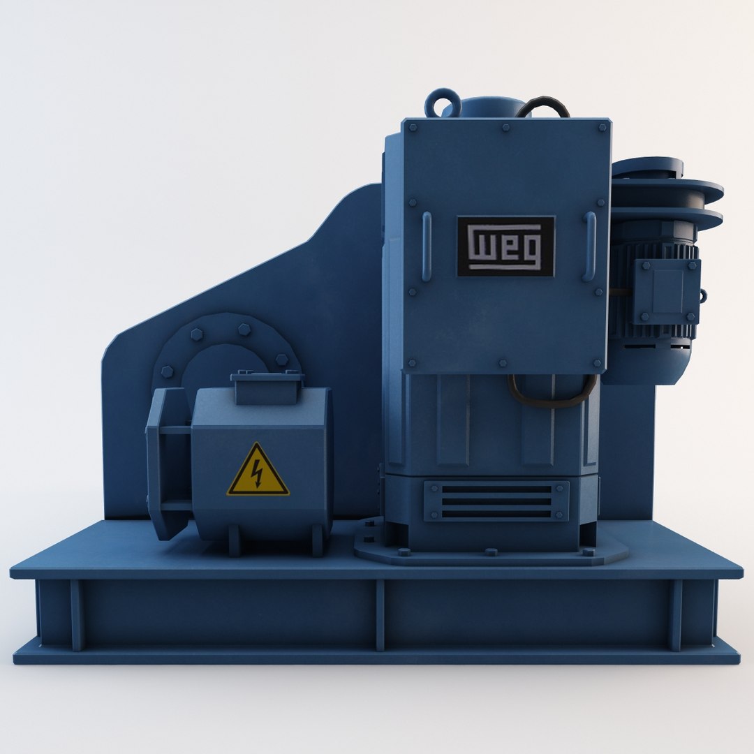 rig draw-works 3d model