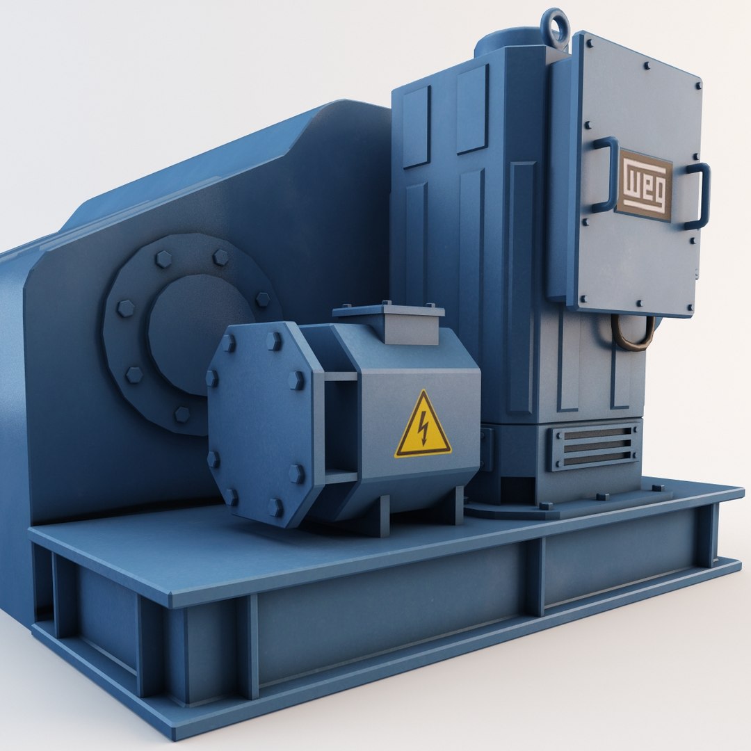 rig draw-works 3d model