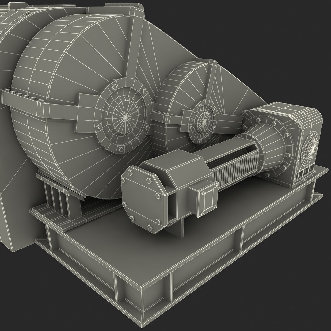 Rig Draw-works 3d Model