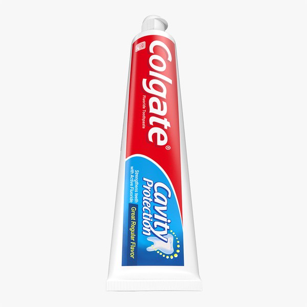 Colgate toothpaste box tube model - TurboSquid 1341311