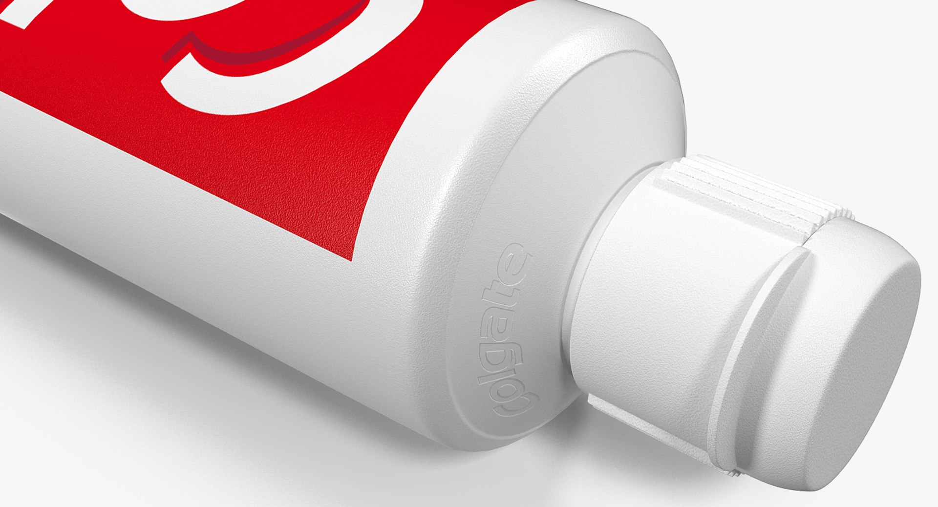 3D Tube Colgate Toothpaste Tooth - TurboSquid 1344143