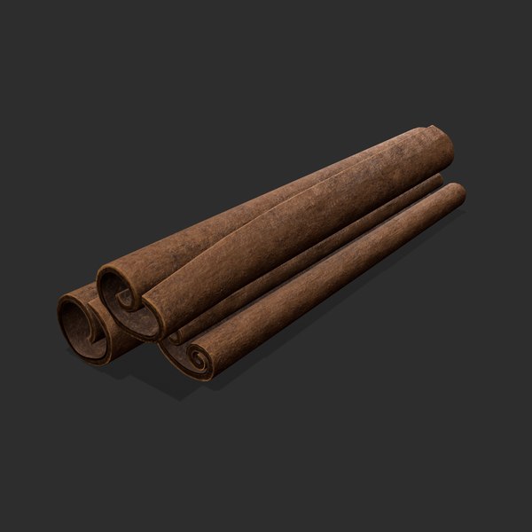 3D sticks cinnamon model - TurboSquid 1695171